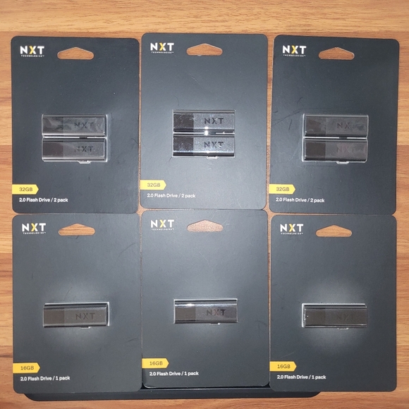 Nxt technologies | Office | Lot Of Usb Drives 6 Packs Total | Poshmark